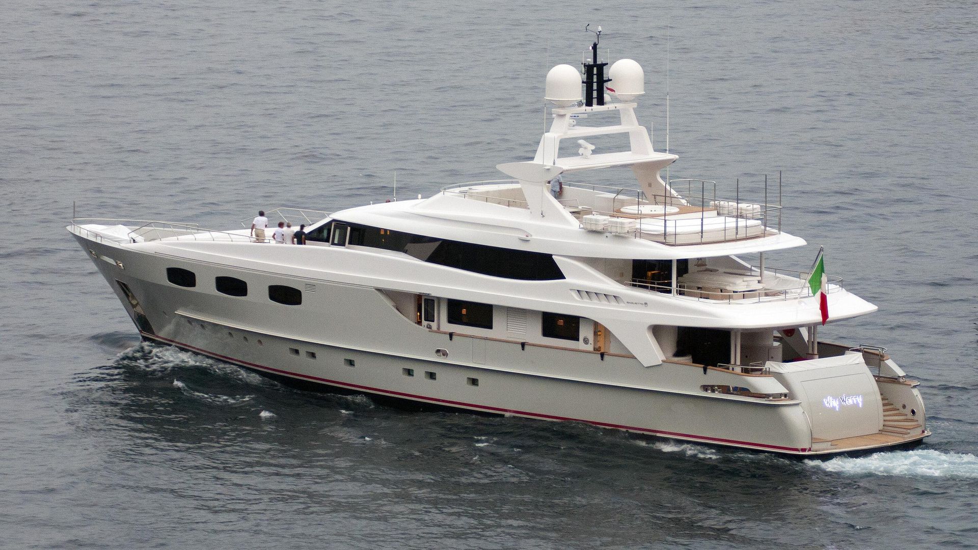Why Worry yacht (Baglietto, 42.75m, 2012)